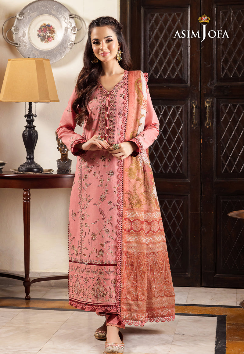 AJRW-35 EMBROIDERED SLUB 3 PCS – Asim Jofa UK